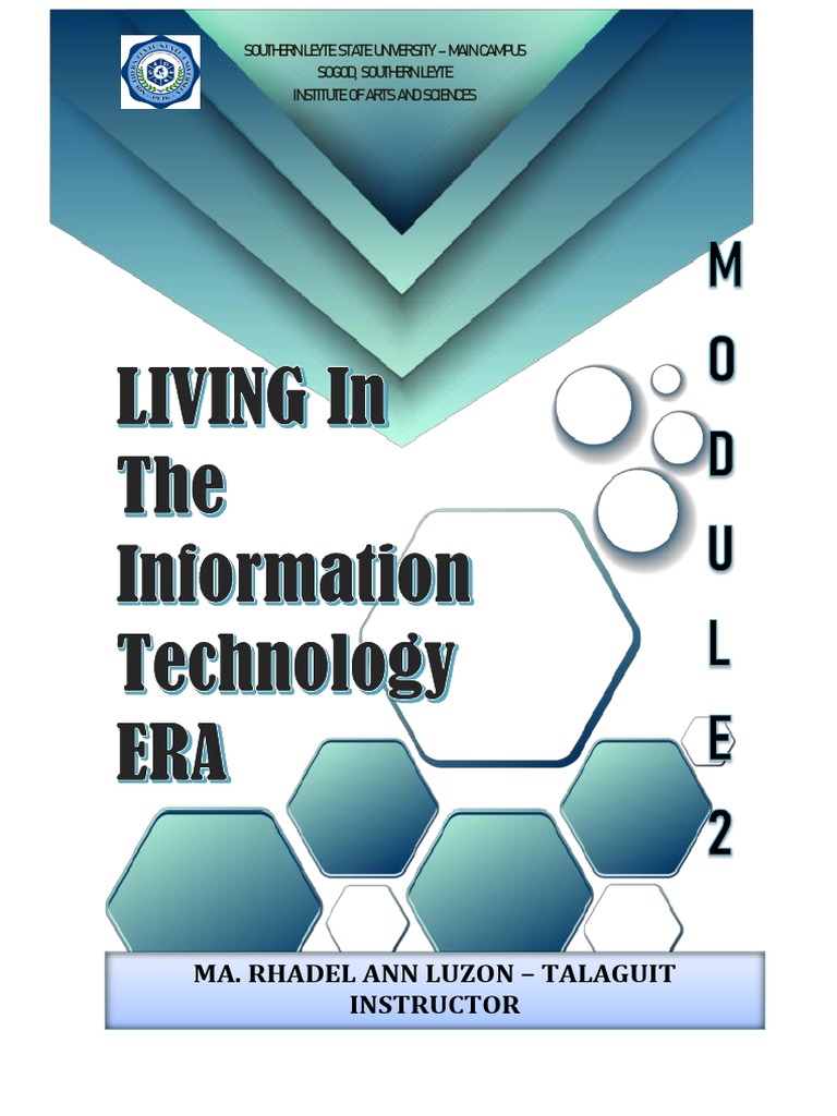 Living in The Ite Era Module 2 | PDF | Computer Network | Computer Data Storage