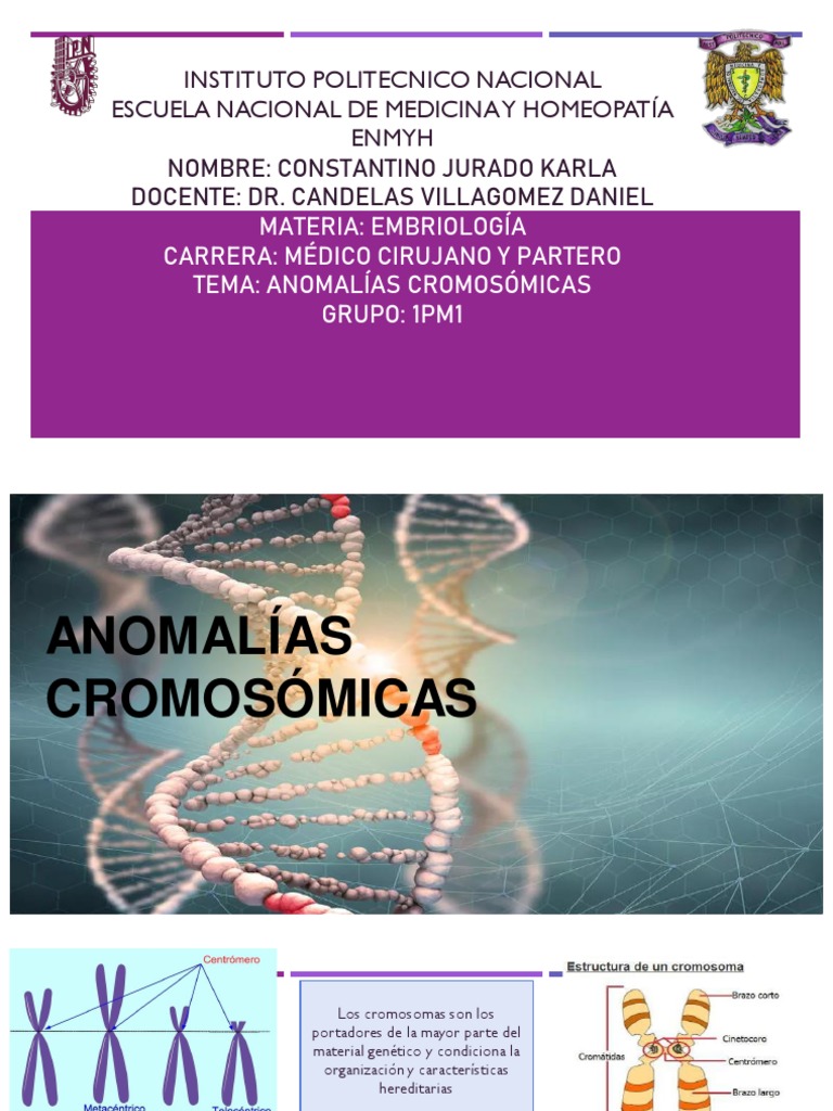 Anomalias Cromosomicas | PDF