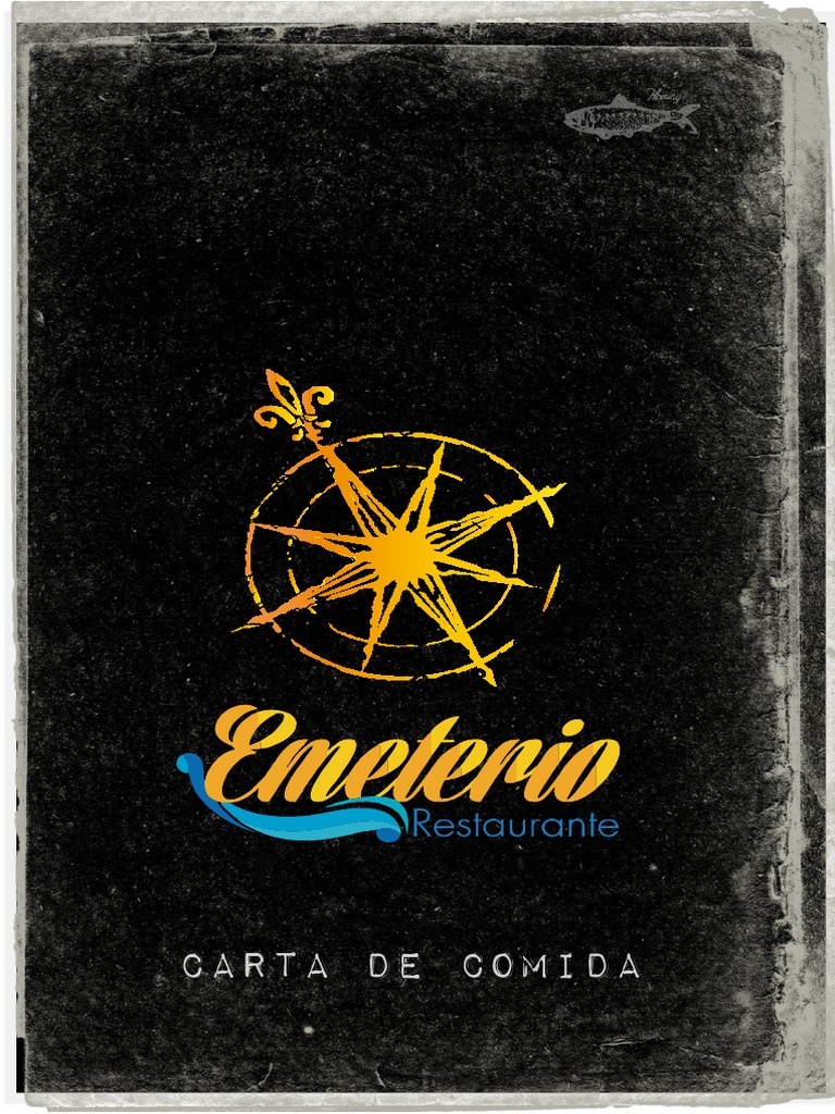 Menú del Restaurante Emeterio | PDF | Mariscos | Alimentos