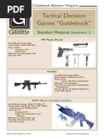 GAU-19/B .50 Caliber Gatling Gun Overview | PDF | Ammunition | Weapon ...
