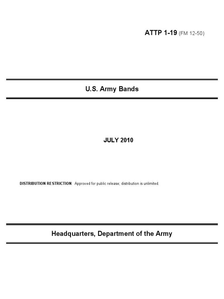 US ARMY BANDS | PDF | United States Army | Non Commissioned Officer