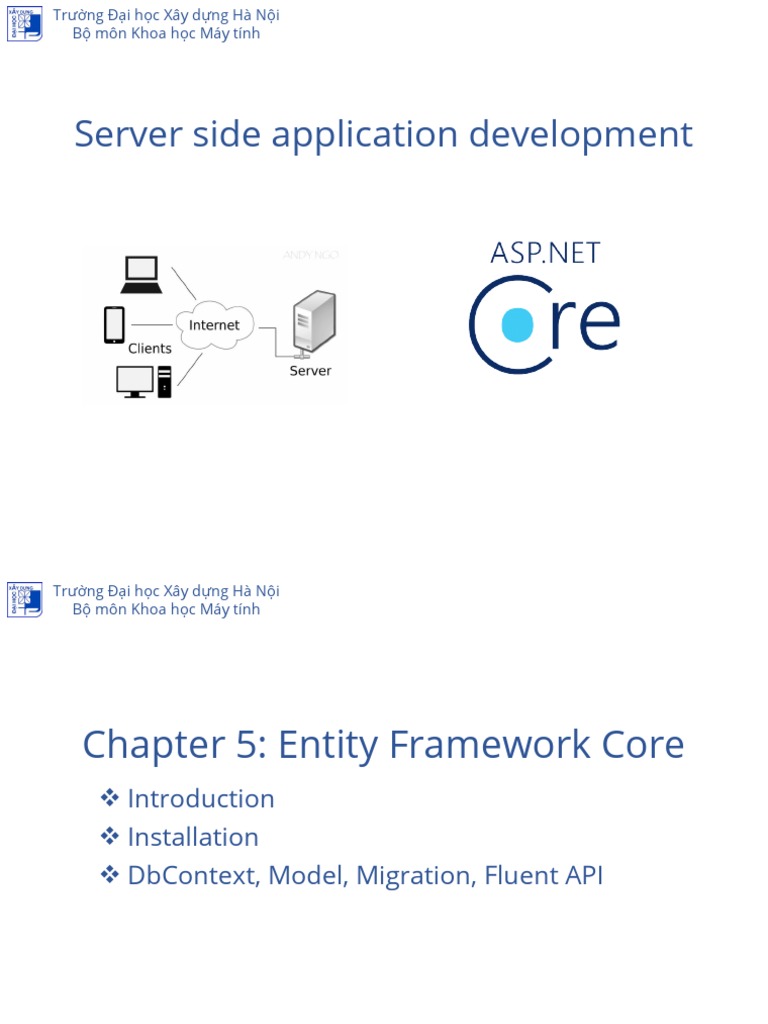 Chương 5 Entity Framework Pdf Entity Framework Databases
