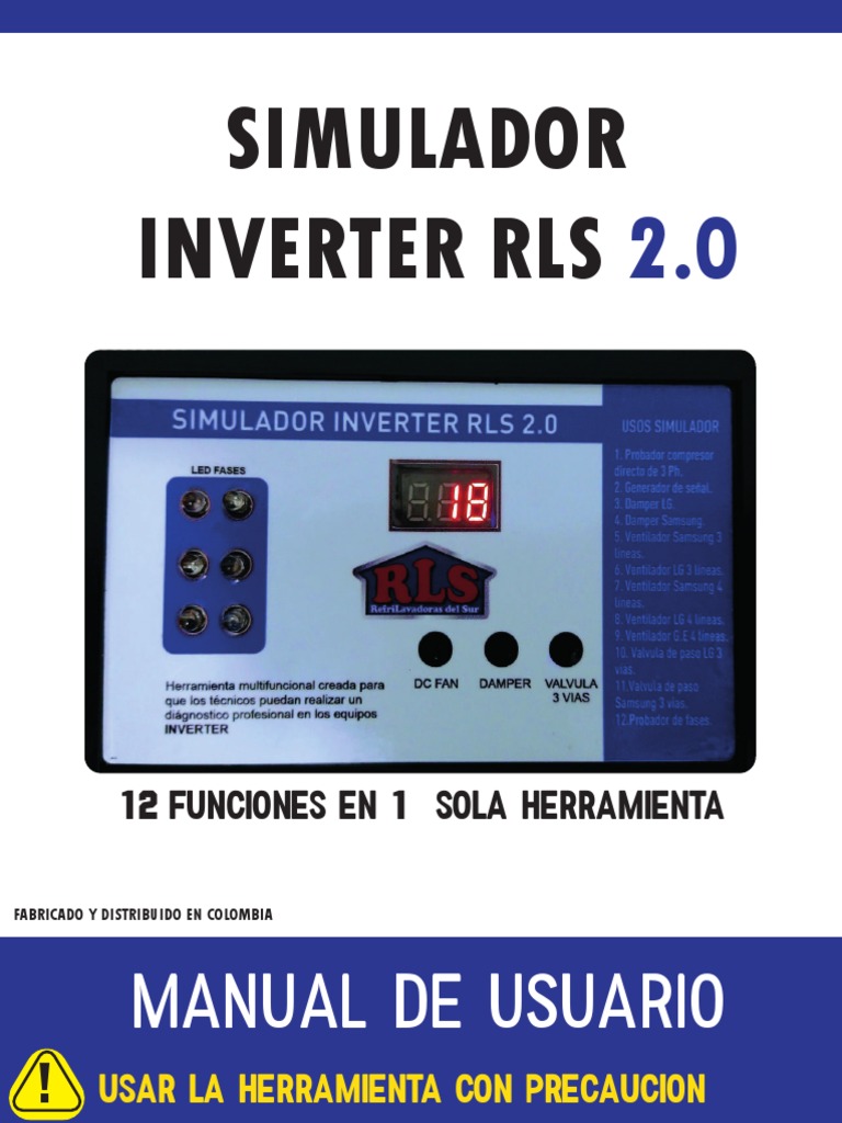 Simulador Inverter 2.0 Manual | PDF | Tecnología de información y ...