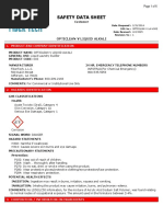 Vim Msds | PDF | Personal Protective Equipment | Water