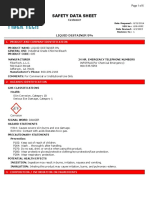 Material Safety Data Sheet - Lysol Toilet Cleaner | PDF | Personal ...