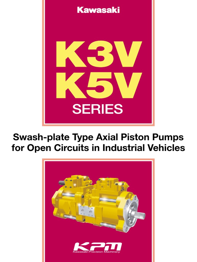 Catálogo Bombas K3V y K5V | PDF | Pump | Mechanical Engineering