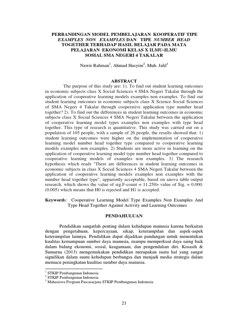 Rahman 2019 - Jurnal Vol 11 No 1 | PDF | Scientific Method | Methodology