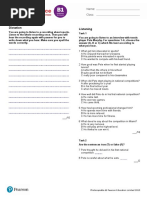 Gold Exp B1 WB Answer Key | PDF