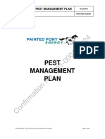 Pest Control Risk Assessment | PDF