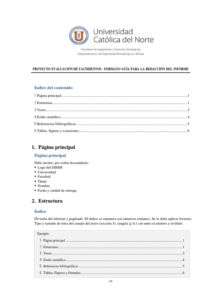 Guía de Formato para Informe | PDF | Matriz (Matemáticas) | Multiplicación