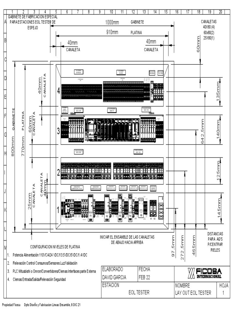 EOL Tester Layout and Configuration Guide | PDF