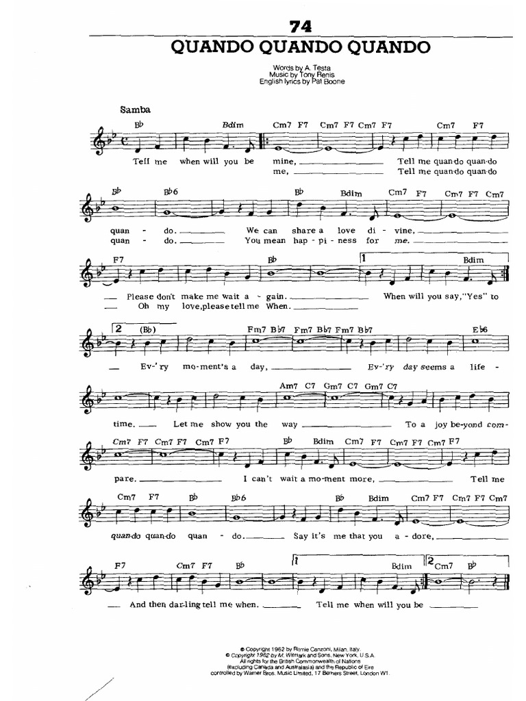 Quando Quando | PDF
