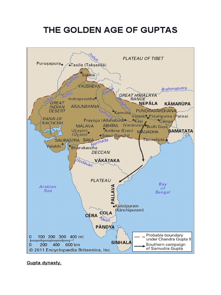 The Golden Age of Guptas | PDF