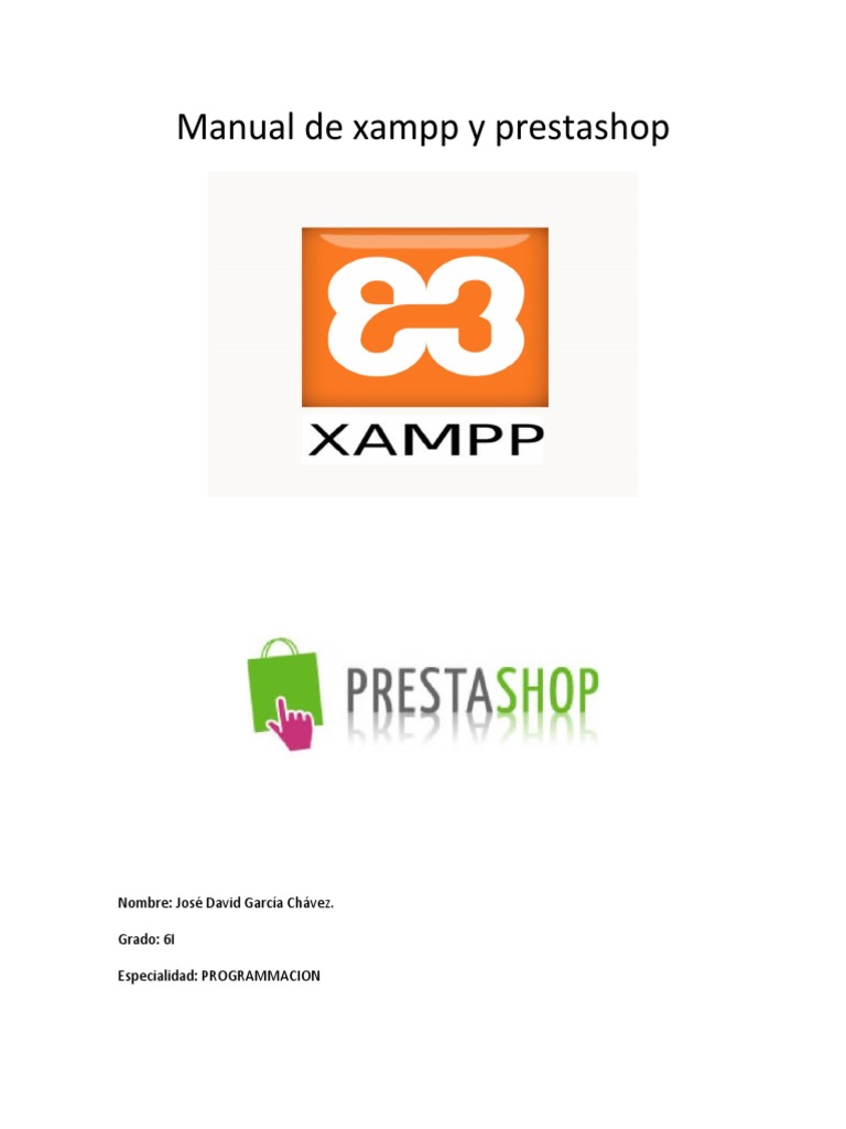 Manual de Xampp y Prestashop | PDF Manual de Xampp y Prestashop | PDF