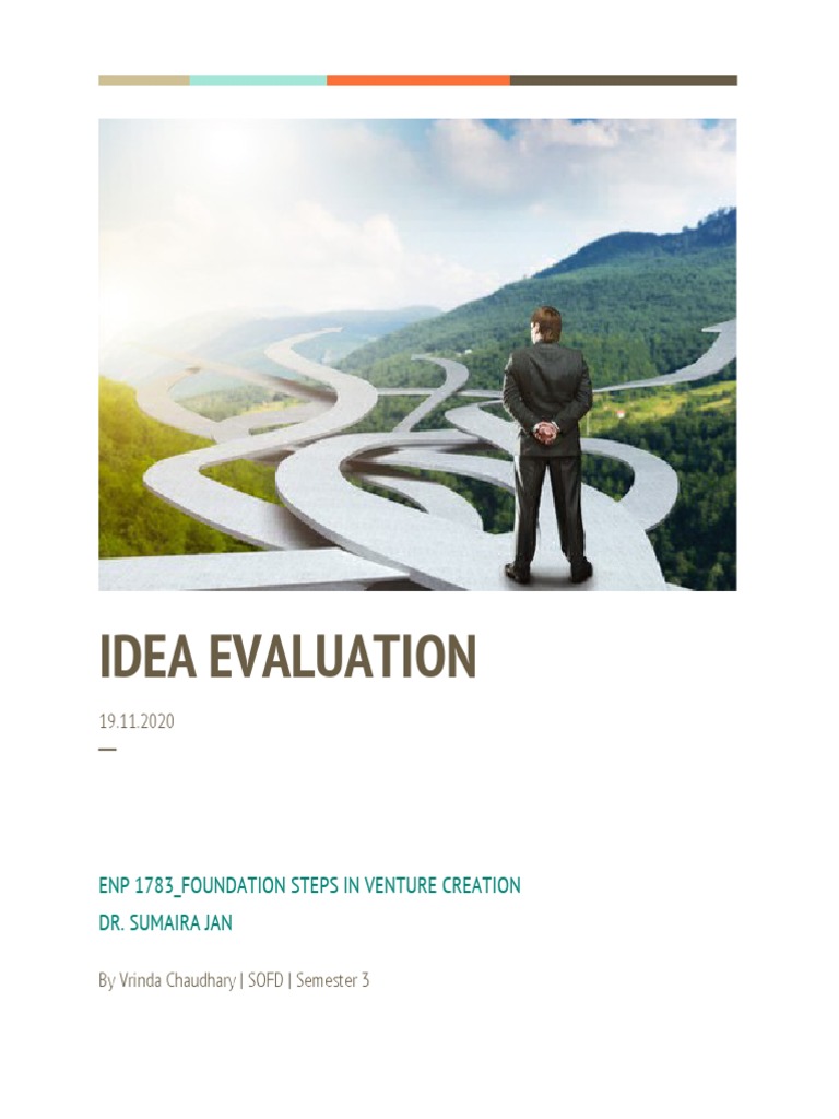 Idea Evaluation | PDF | Evaluation | Innovation