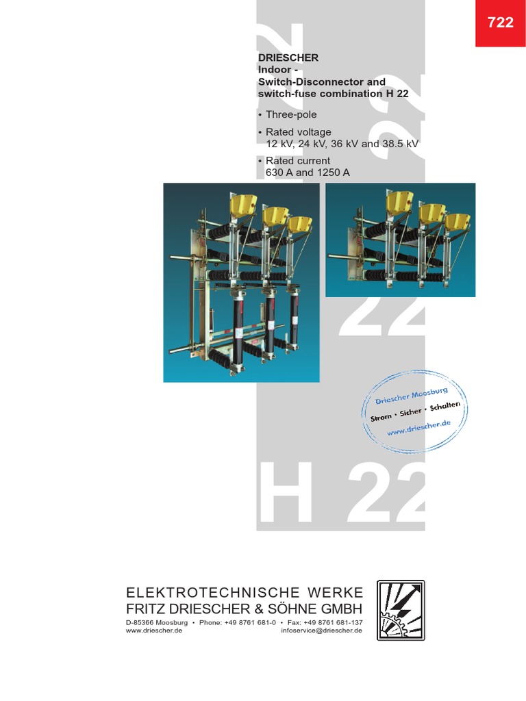 722e-1 | PDF | Switch | Fuse (Electrical)