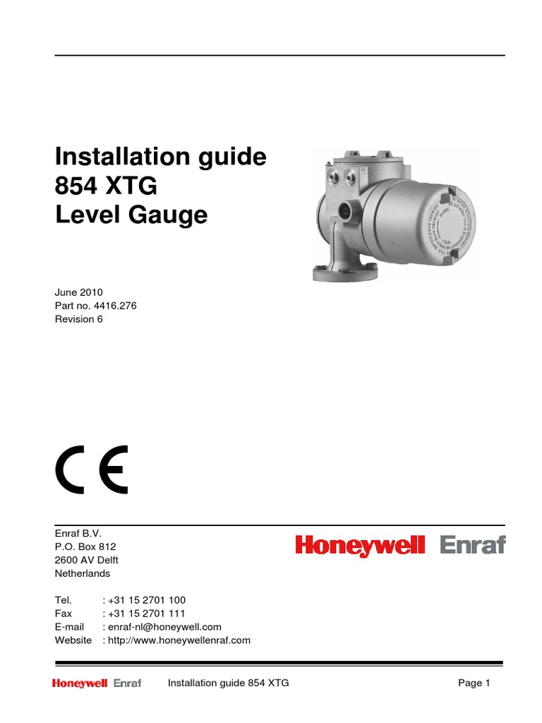 Manual 854 XTG | PDF | Mains Electricity | Electrical Wiring