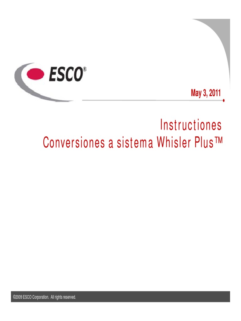 ESCO Instructions Español | Descargar gratis PDF | Soldadura | Construcción