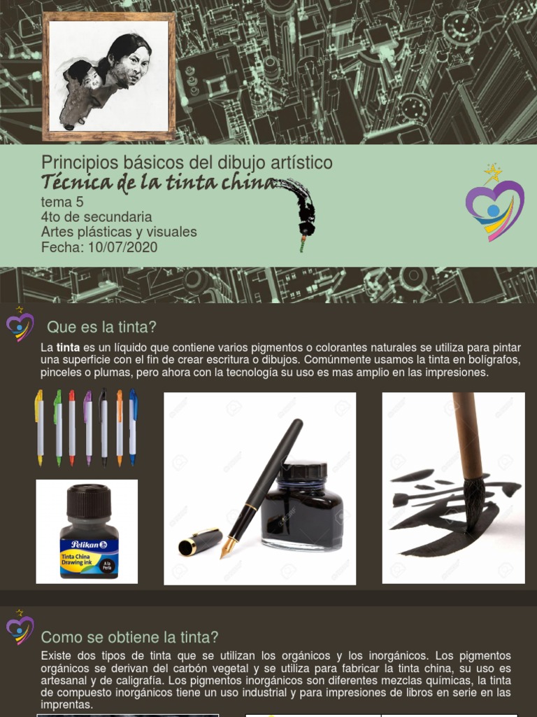 Principios Basicos Del Dibujo Artistico III | PDF | Pinturas | Tinta