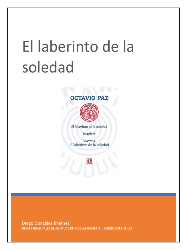 El Laberinto de La Soledad | PDF | México | Nación