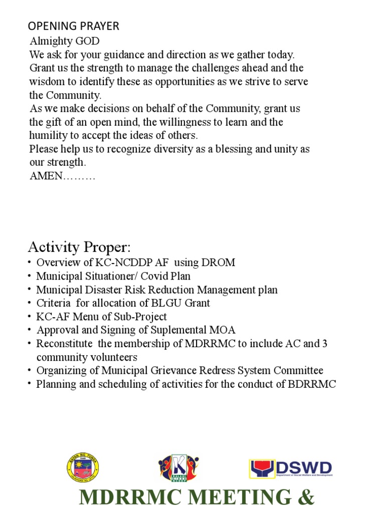 KALAHI-PRESENTATION For Edit | PDF | Emergency Management | Infrastructure