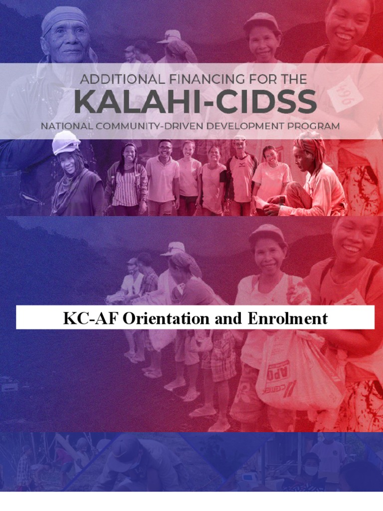 Project Launch - About NCDDP AF (REV) | PDF