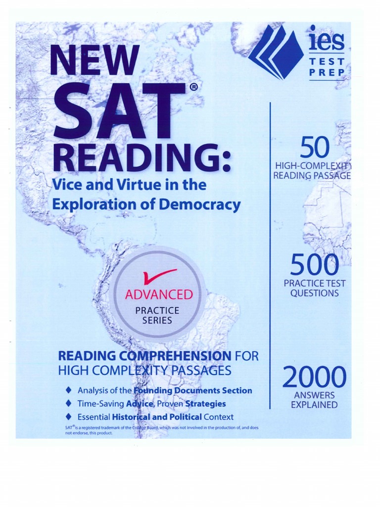 IES New SAT Reading Vice and Virtue of Democracy | PDF