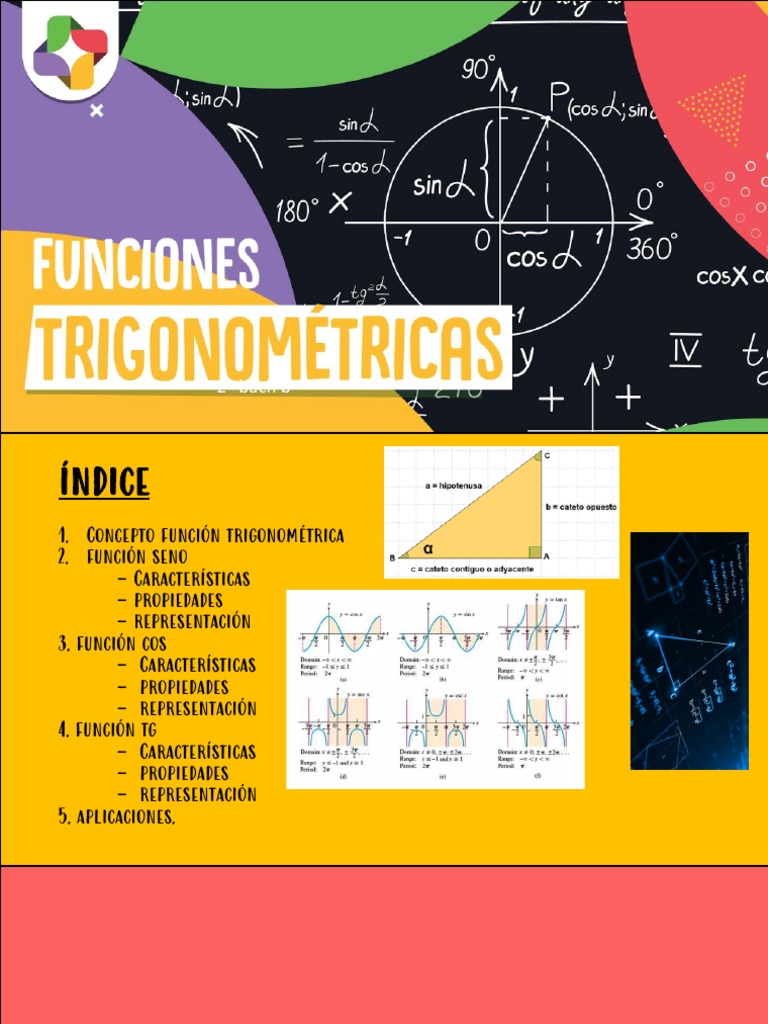 Funciones Trigonométricas | Descargar gratis PDF | Funciones trigonométricas | Trigonometría