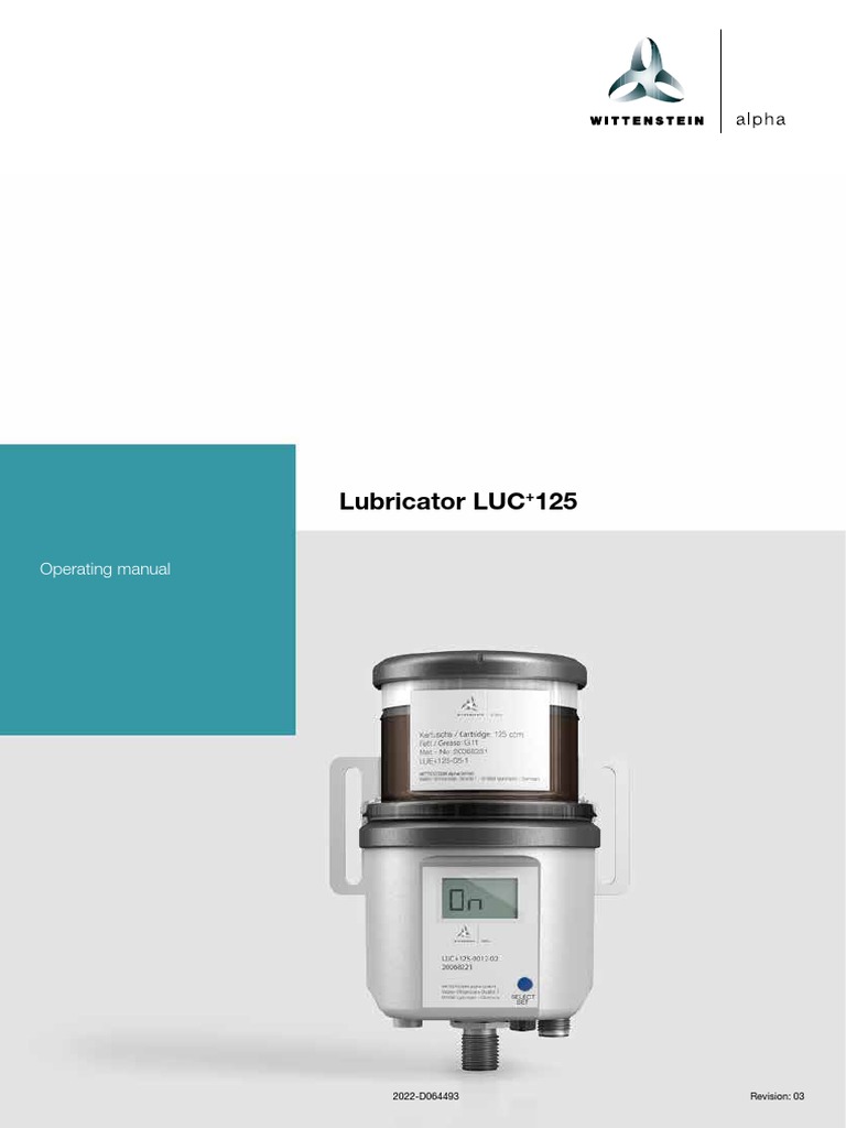 Operating Manual LUC125 en | PDF | Screw | Electrical Connector