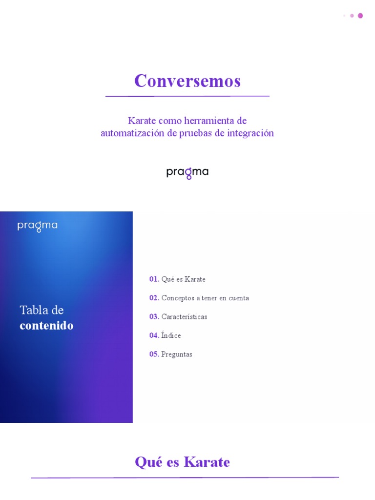 Presentación Karate | PDF | Software | Json