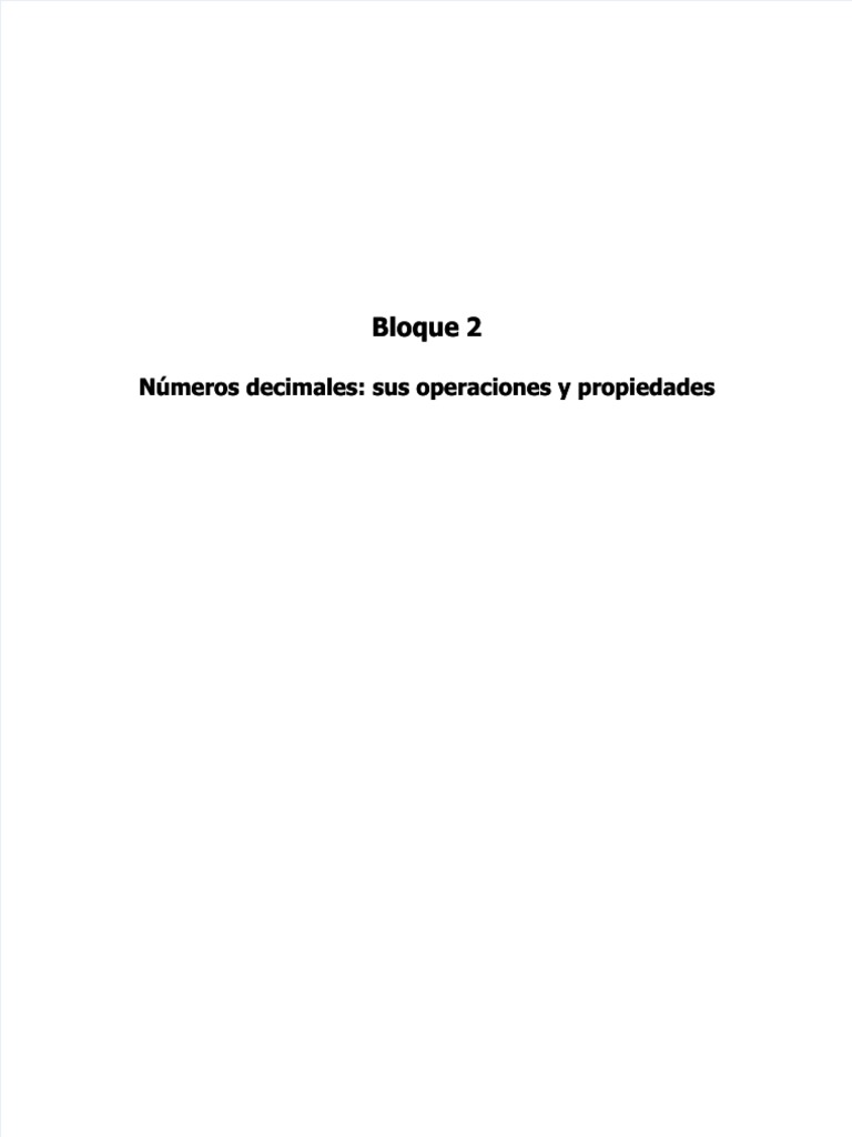 PDF Bloque 2 Aritmetica - Compress | PDF | Educación primaria | Método de enseñanza