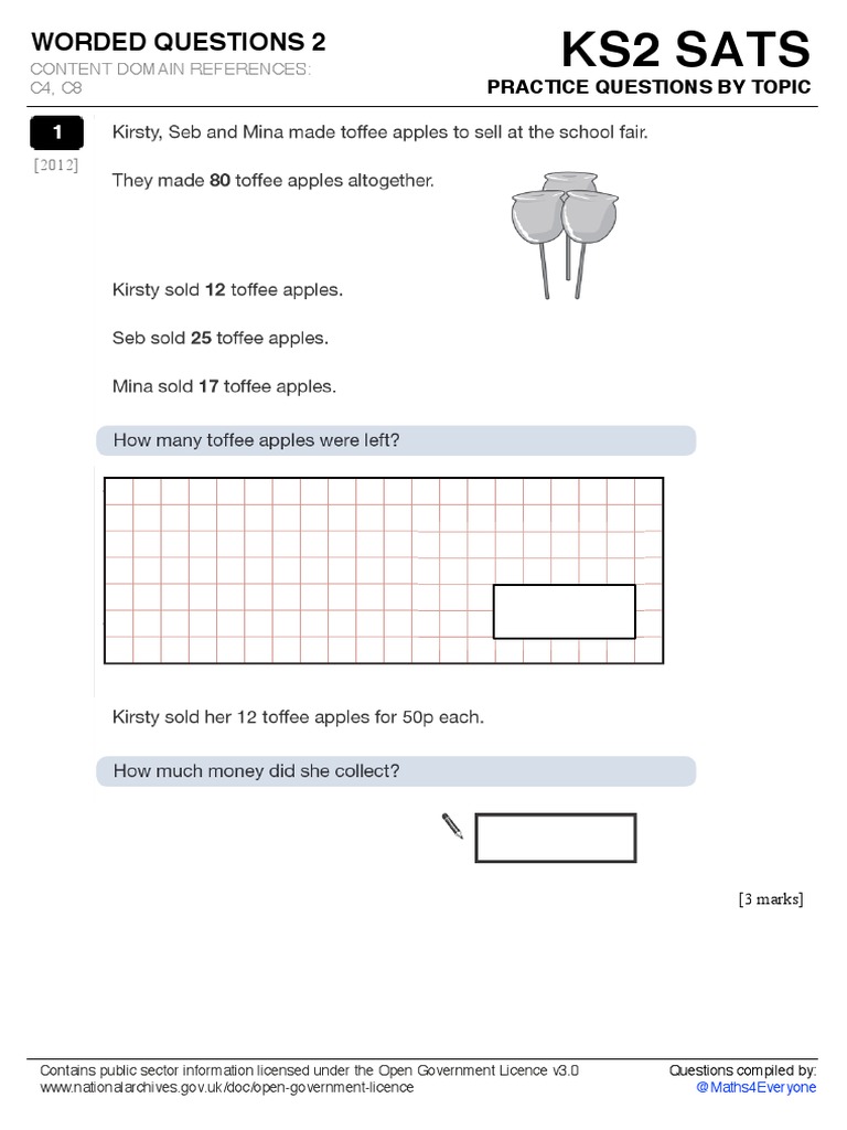 KS2 SATS Practice Questions Guide | PDF