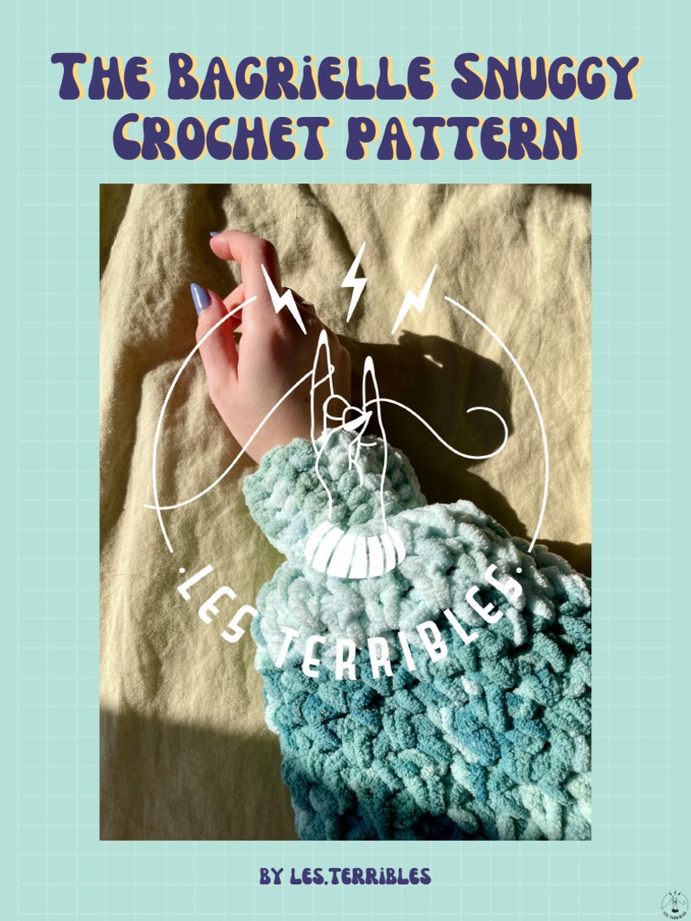 The Bagrielle Snuggy - Crochet Pattern | PDF | Crochet | Gauge (Knitting)