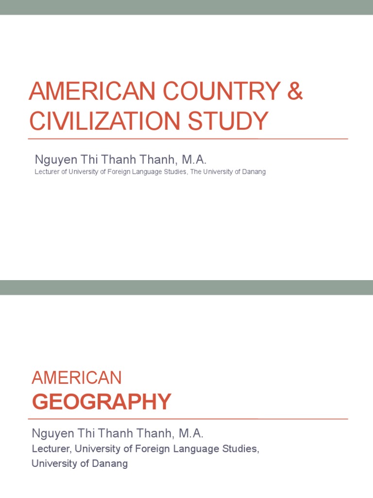 Unit 7 American Geography | PDF | The United States | U.S. State