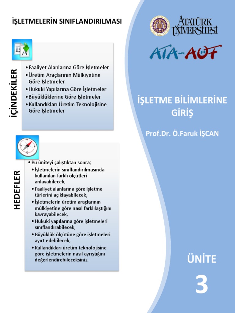 Isletme Bilimlerine Giris | PDF