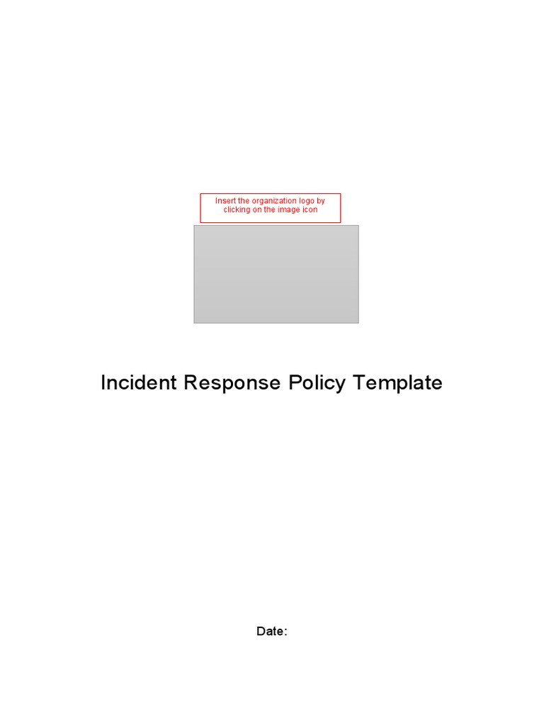 Incident_Response_Policy_Template_v1.0 | PDF | Computer Security | Security