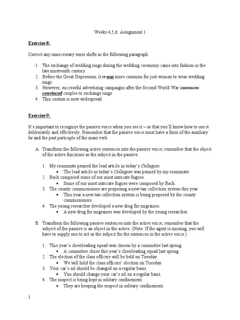 Weeks 4,5,6 - Assignment 1 | PDF