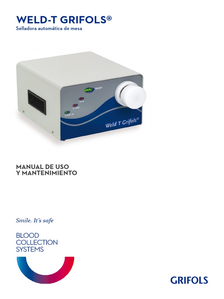 WELD-T GRIF - UM Esp - R.4.0 - Oct | PDF