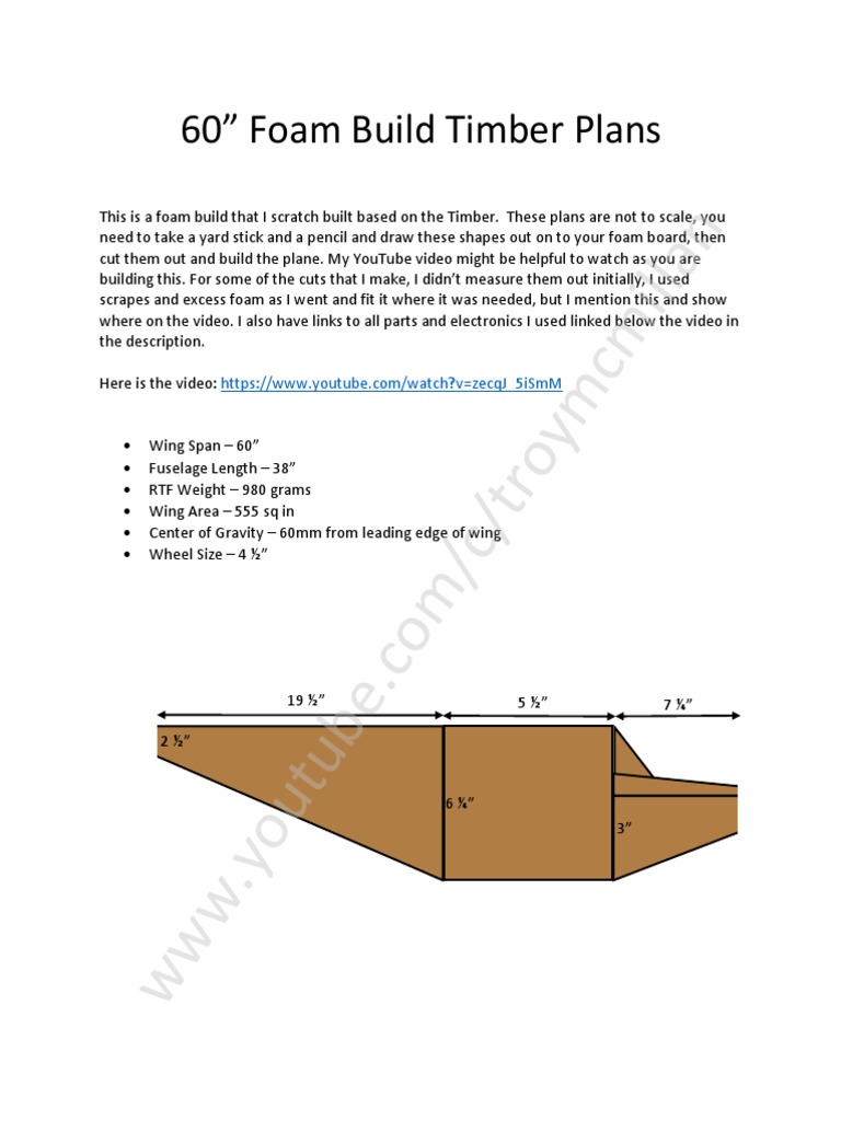 DIY Timber Plans | PDF | Wing Configurations | Vehicle Design