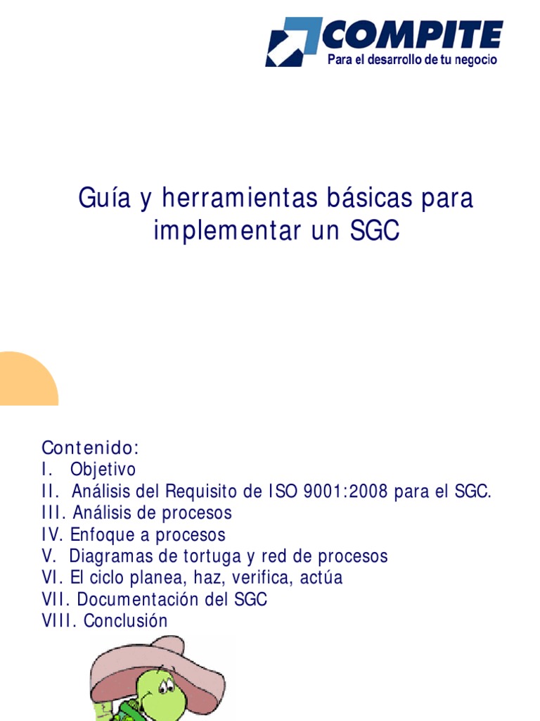 Guía y Herramientas Básicas para Implementar Un SGC | PDF | Calidad ...