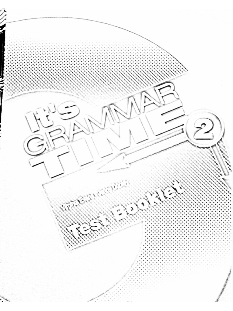 It S Grammar Time - Grile2 | PDF