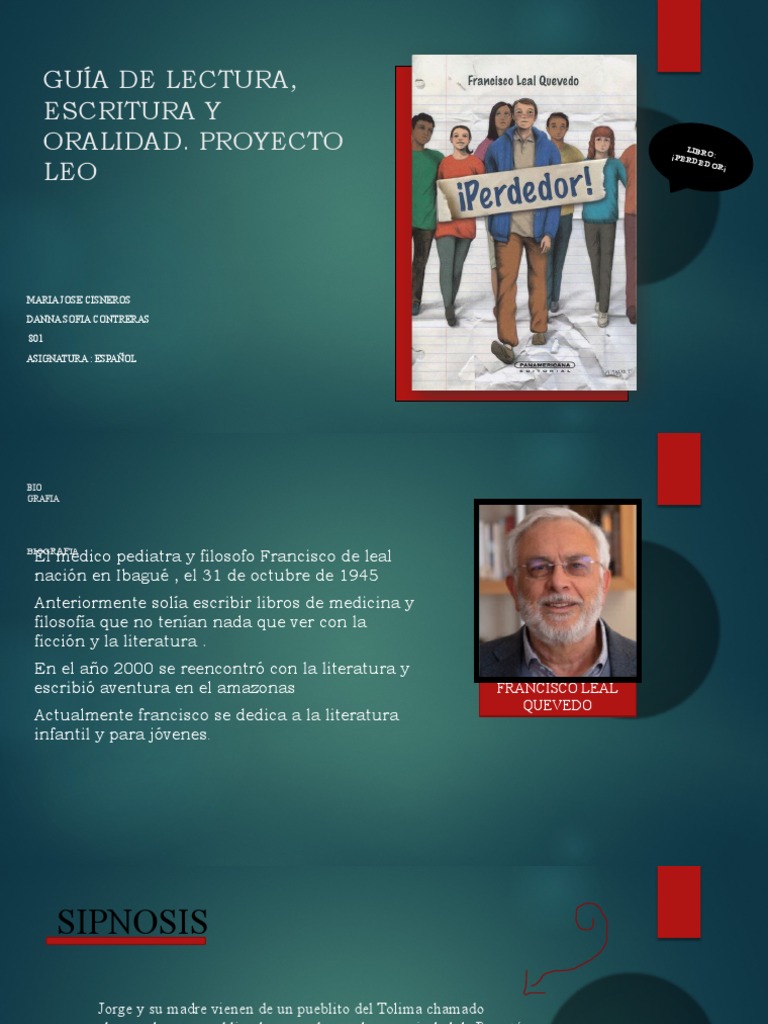 Guía de Lectura, Escritura y Oralidad | PDF