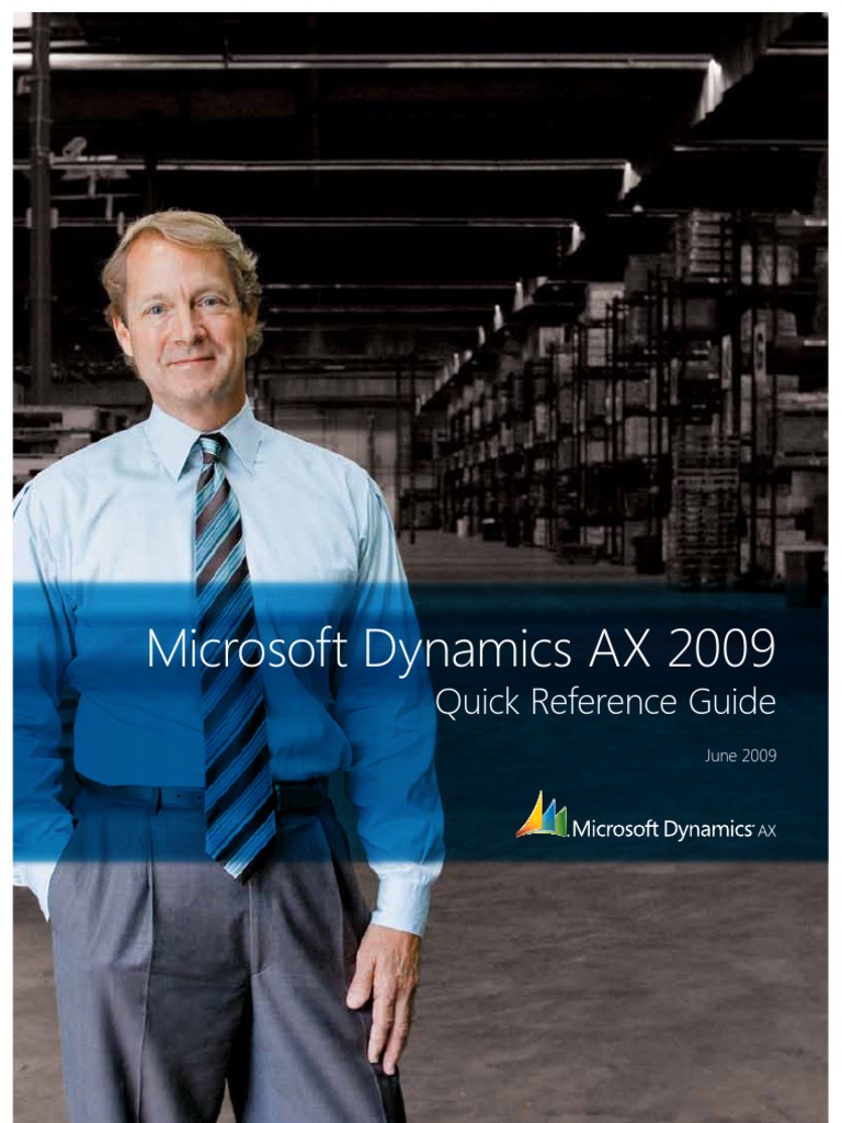 Microsoft Dynamics AX 2009 QRG | PDF | Inventory | Business Process