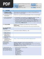 Cot2-Filipino Pandiwa | PDF