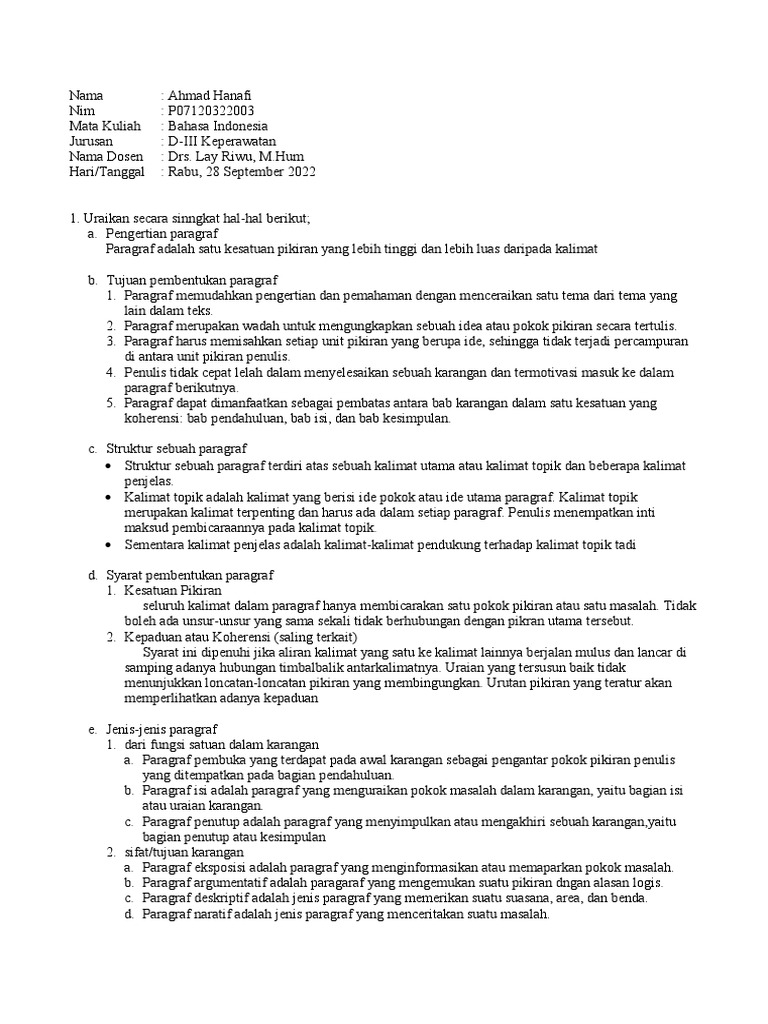 Tugas 6 Ahmad Hanafi | PDF