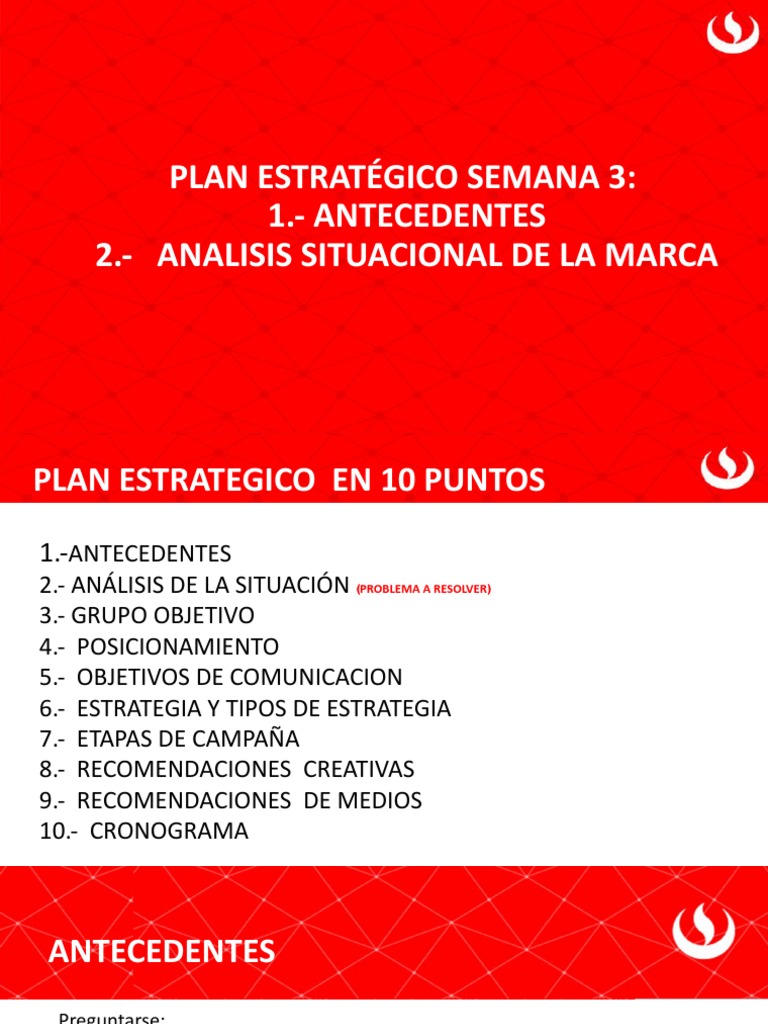 Unidad 2 Semana 3 PECO DOS PRIMEROS PUNTOS CON EJEMPLO | PDF