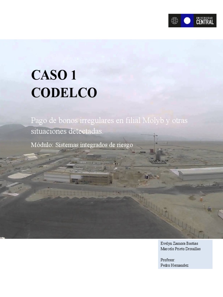 Caso 1 - Codelco | PDF | Bancos | Economias
