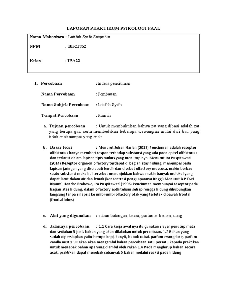MENGENAL LIDAH SEBAGAI ALAT PENGECAP RASA | PDF