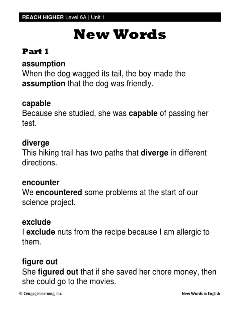 RH New Words in English Level 6a | PDF | Ancient Egypt | Pharaoh