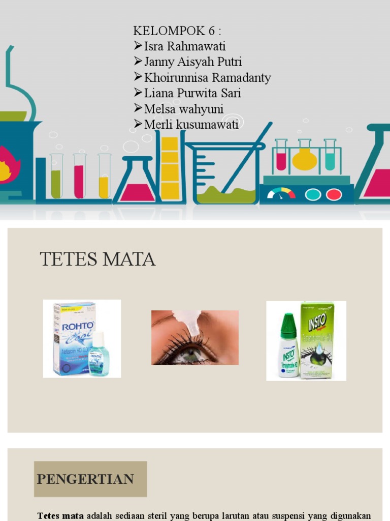 Sediaan Tetes Mata Hidung Telinga Pdf